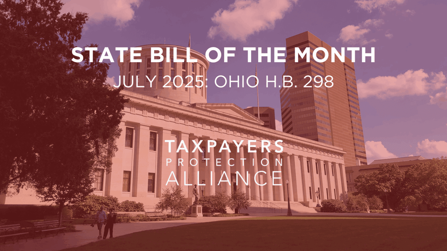 State Bill of the Month – July 2025: Ohio H.B. 298 - Taxpayers ...